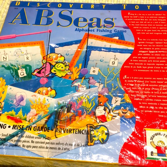 Discovery Toys | Toys | Discovery Toys Ab Seas Alphabet Fishing Game ...
